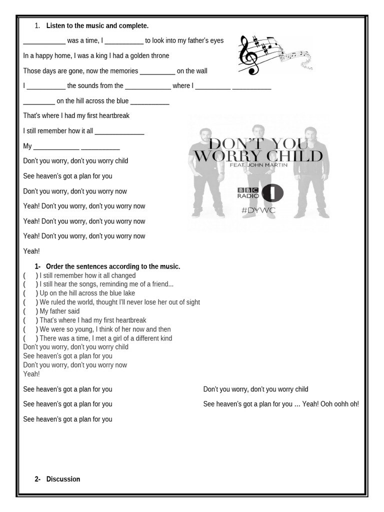 Music Activity for Language Learners | PDF