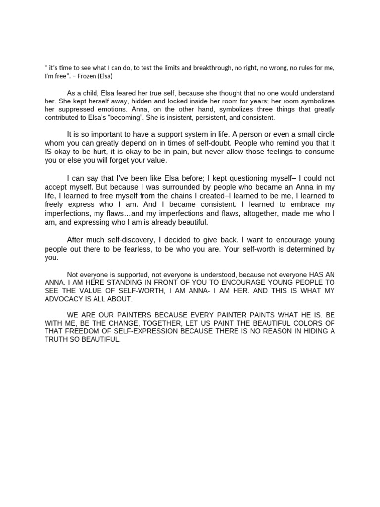 ANNA | PDF | Social Science | Self-Improvement