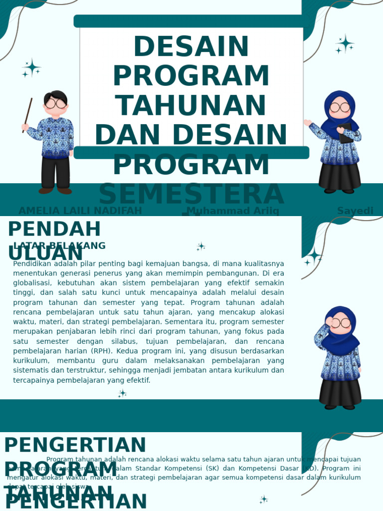 Desain Program Tahunan & Semester | PDF