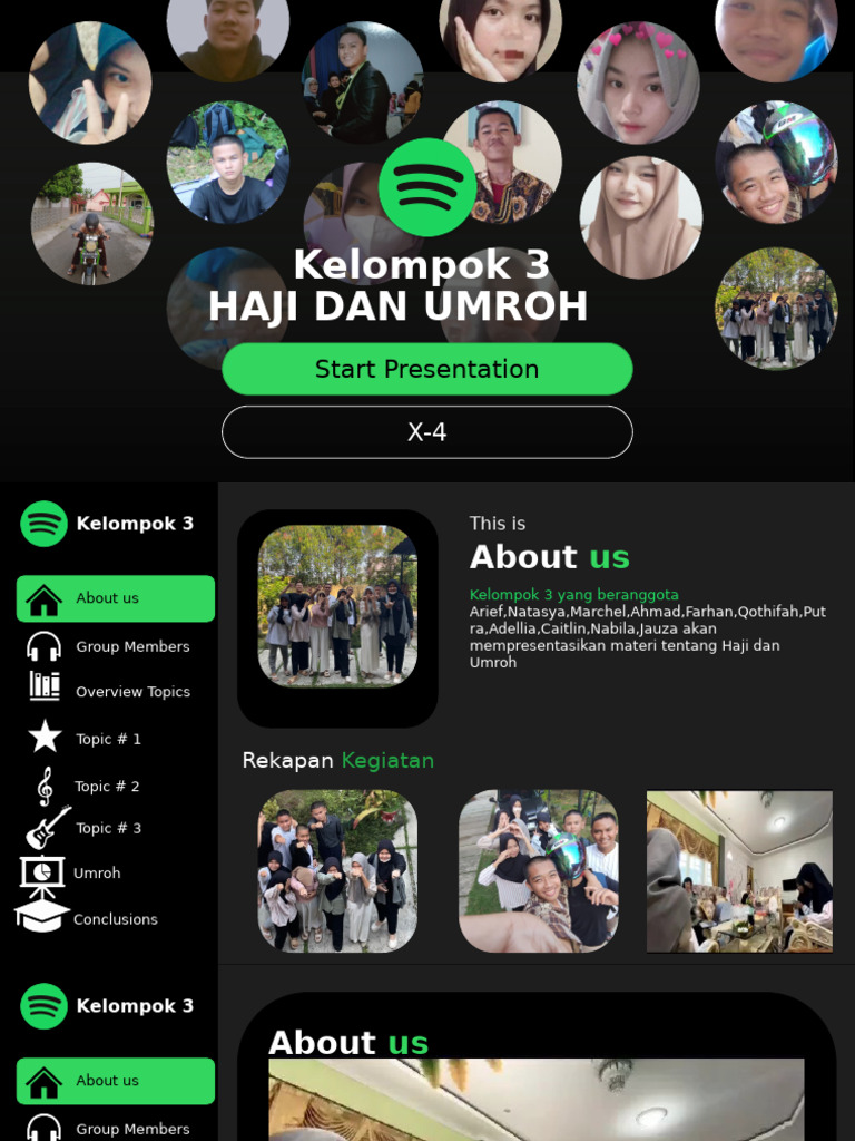 Spotify Powerpoint Template by Ppthemes Selesai[Autosaved] (Bersih) | PDF