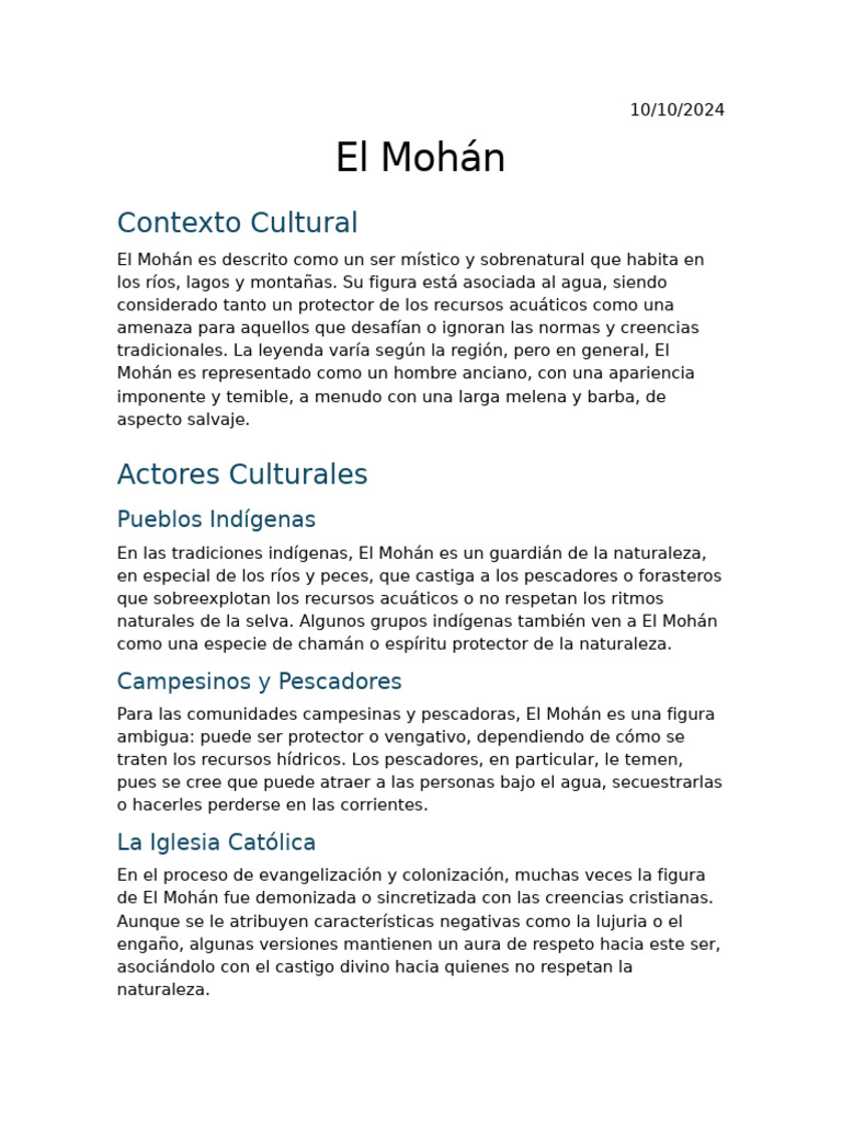 El Mohán | PDF