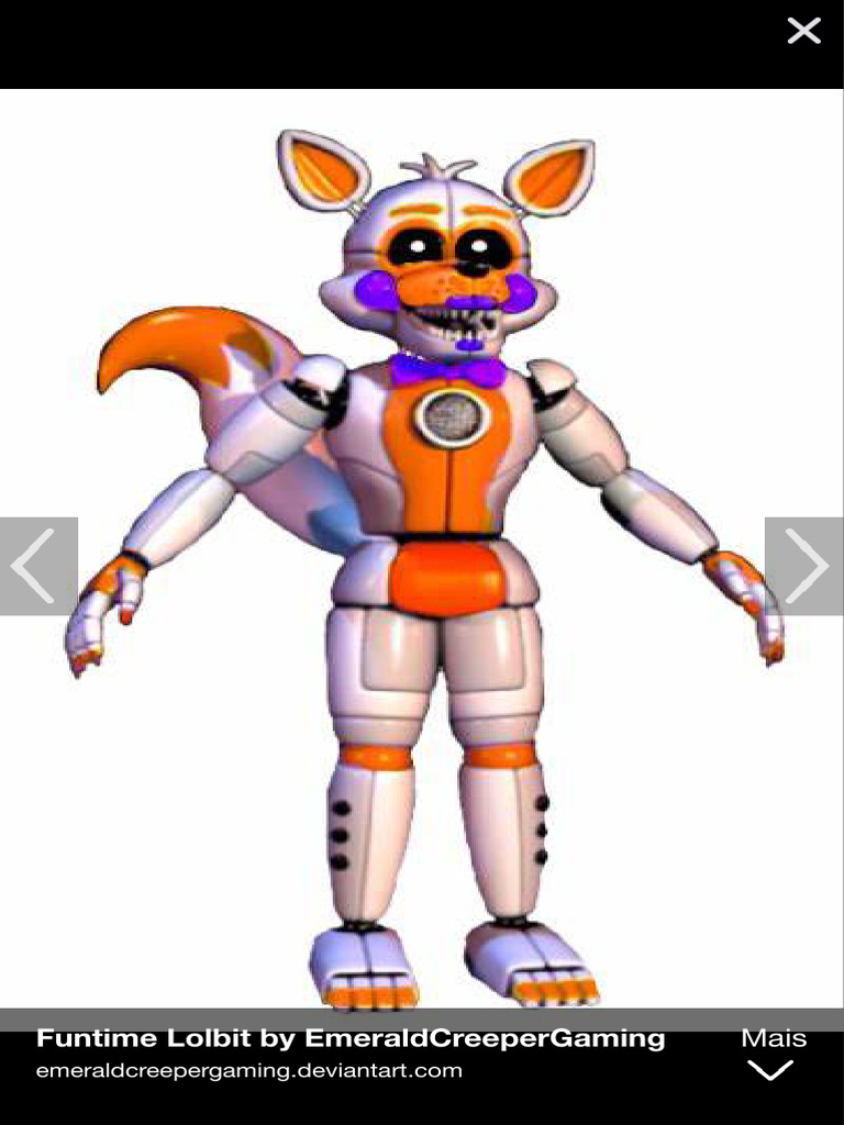 Funtime Lolbit by EmeraldCreeperGaming | PDF