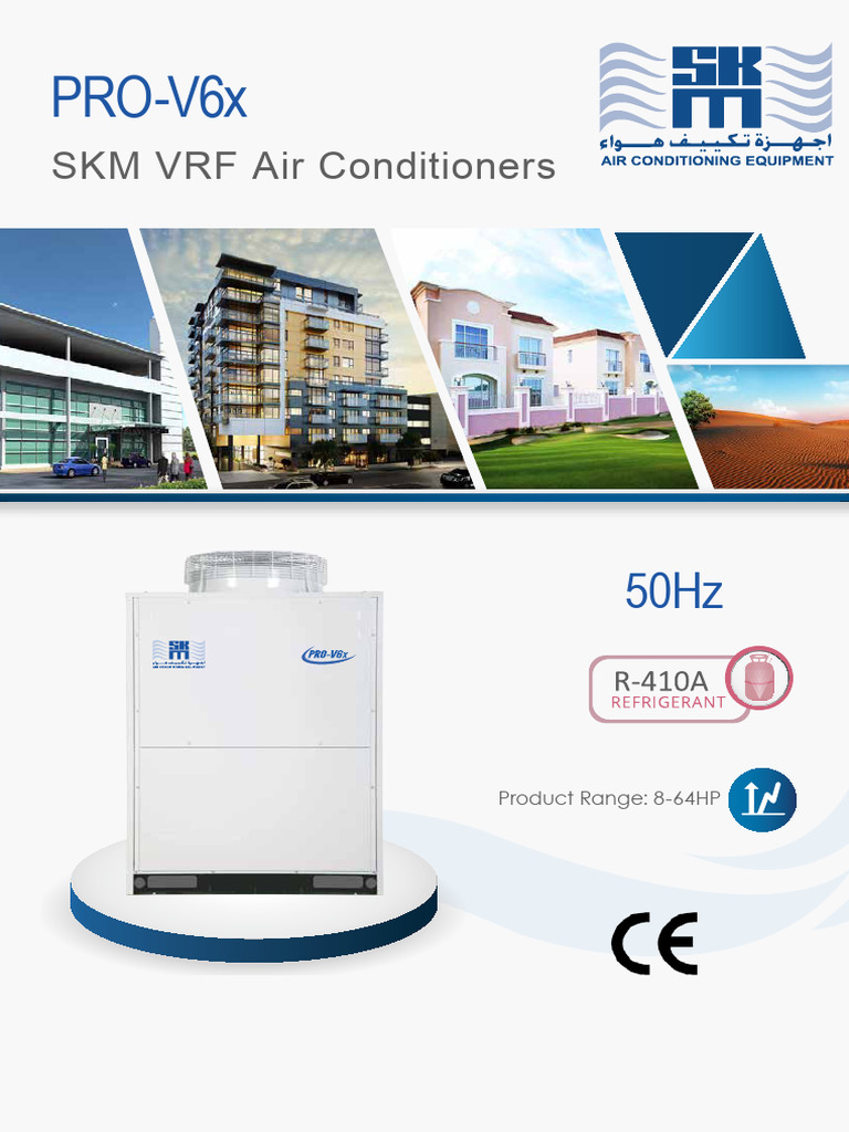 VRF_PRO_V6x (7) | PDF | Air Conditioning | Electric Motor