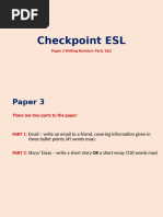 Checkpoint Writing Past Papers | PDF | Copyright