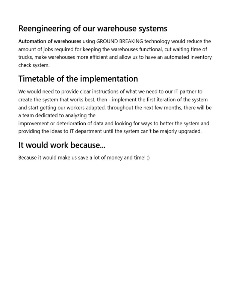 Modern Organizational Methods in AUTpost | PDF | Business | Computers
