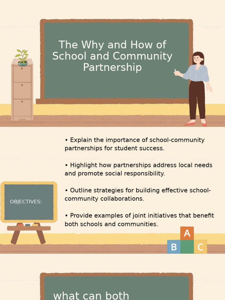 School and Community | PDF | Unesco