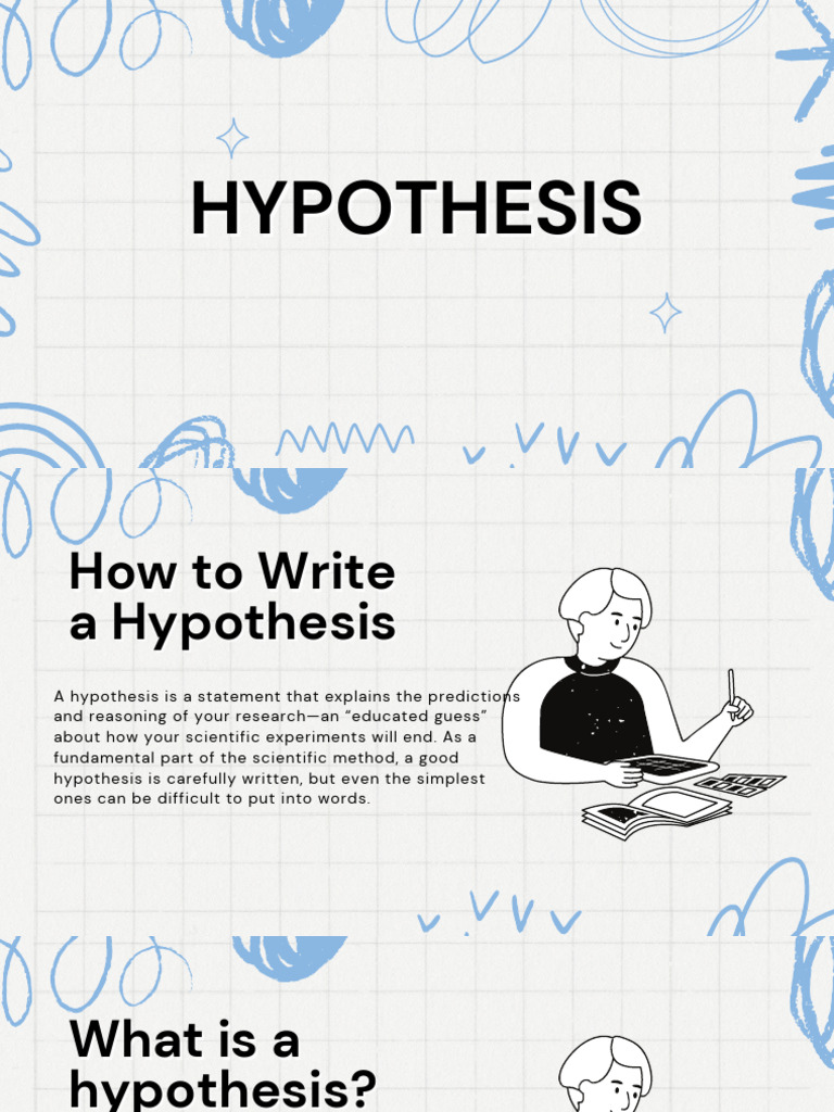 HYPOTHESIS (1) | PDF | Hypothesis | Experiment