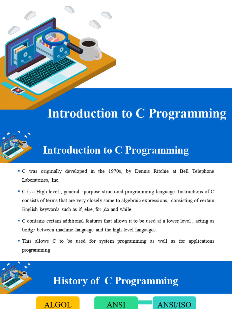 Introduction To C Programming | PDF | Computer Program | Programming