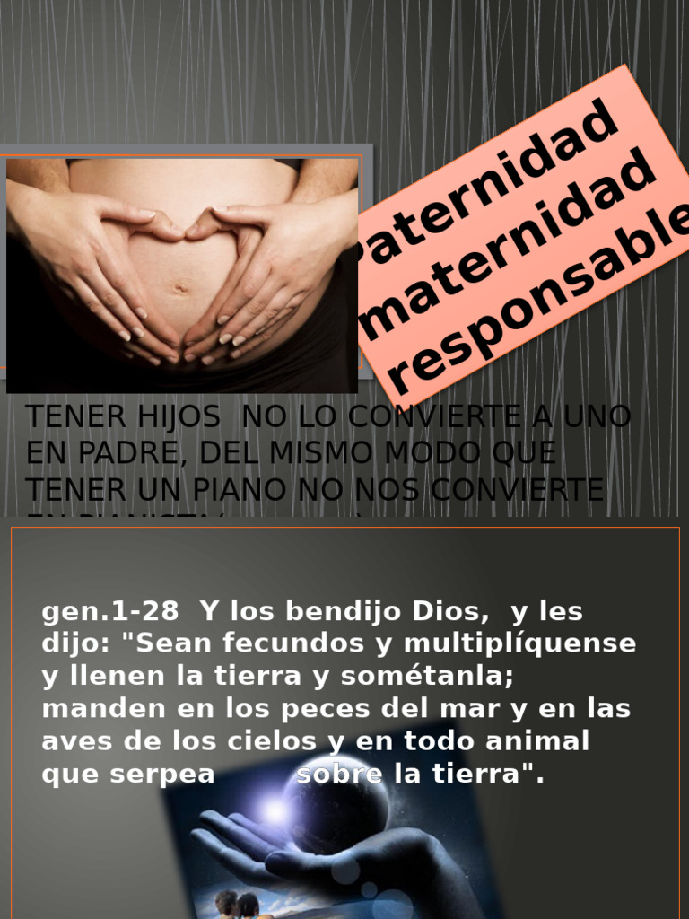 Paternidad y Maternidad Responsable | PDF | Amor | Sicología