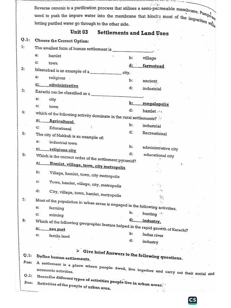 Geography CH 3&4 | PDF | Technology & Engineering