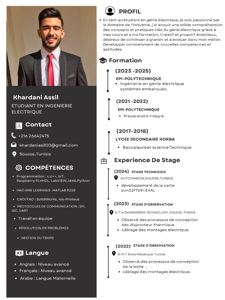 Copie de Modern Minimalist CV Resume | PDF