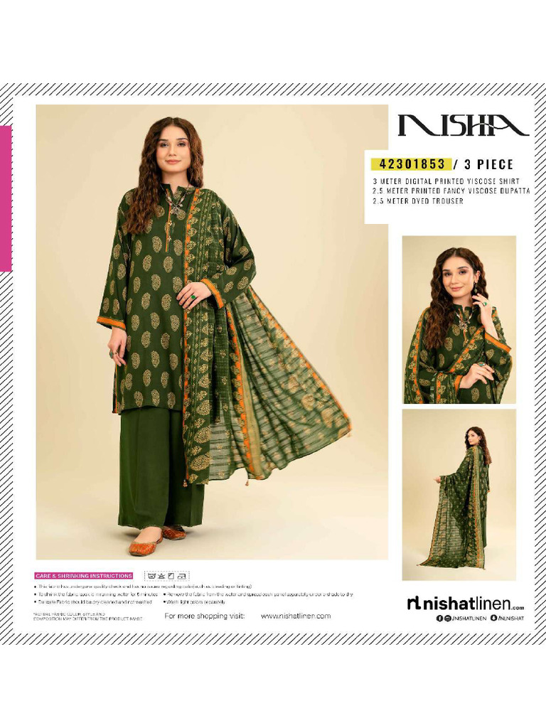 Nishat Winter Collection | PDF