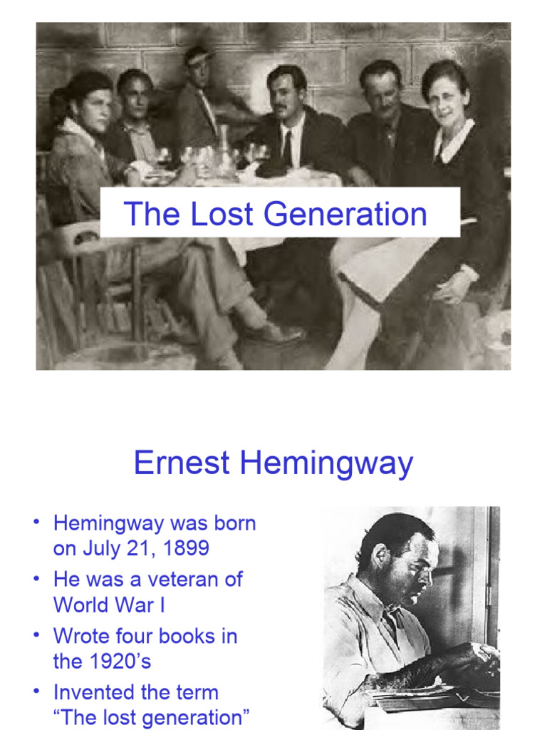 The Lost Generation 1228760332715129 8 | PDF