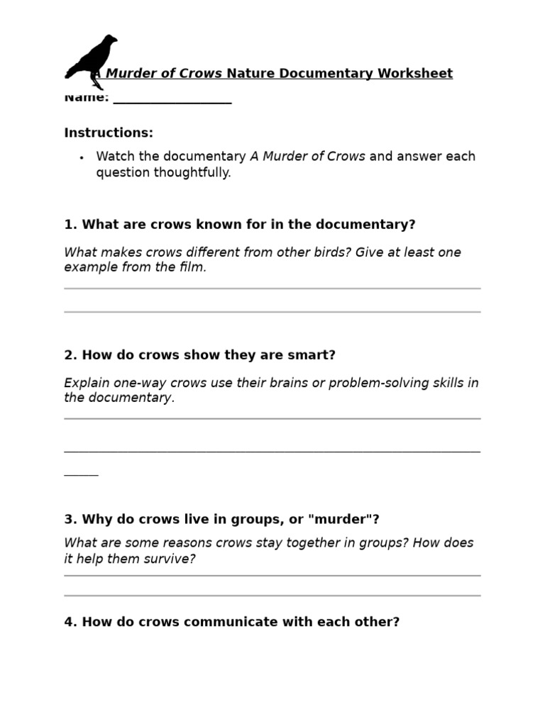 A Murder of Crows | PDF | Self-Improvement | Science & Mathematics