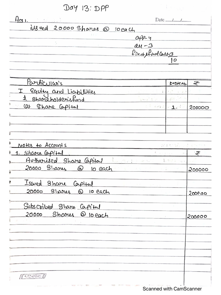 Day 13 DPP Solutions | PDF