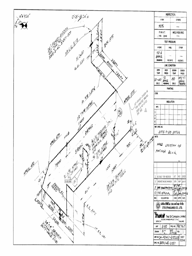 3005-3-42-31001-0001b-Rev3 (ISOMATIC DRAWING) | PDF