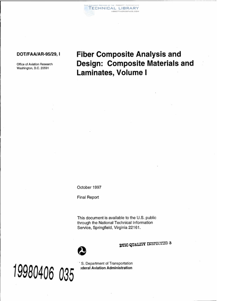 DOT-FAA-AR-95-29 Vol 1 | PDF