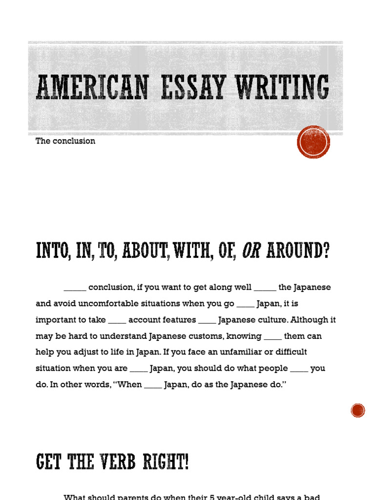3 American Essay Writing | PDF | Essays | Diet (Nutrition)
