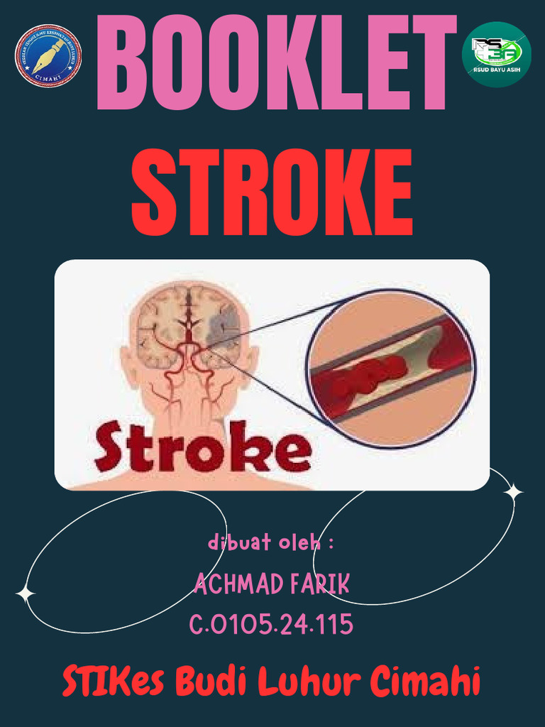 Booklet Stroke Achmad Farik PDF | PDF | Kesehatan Holistik