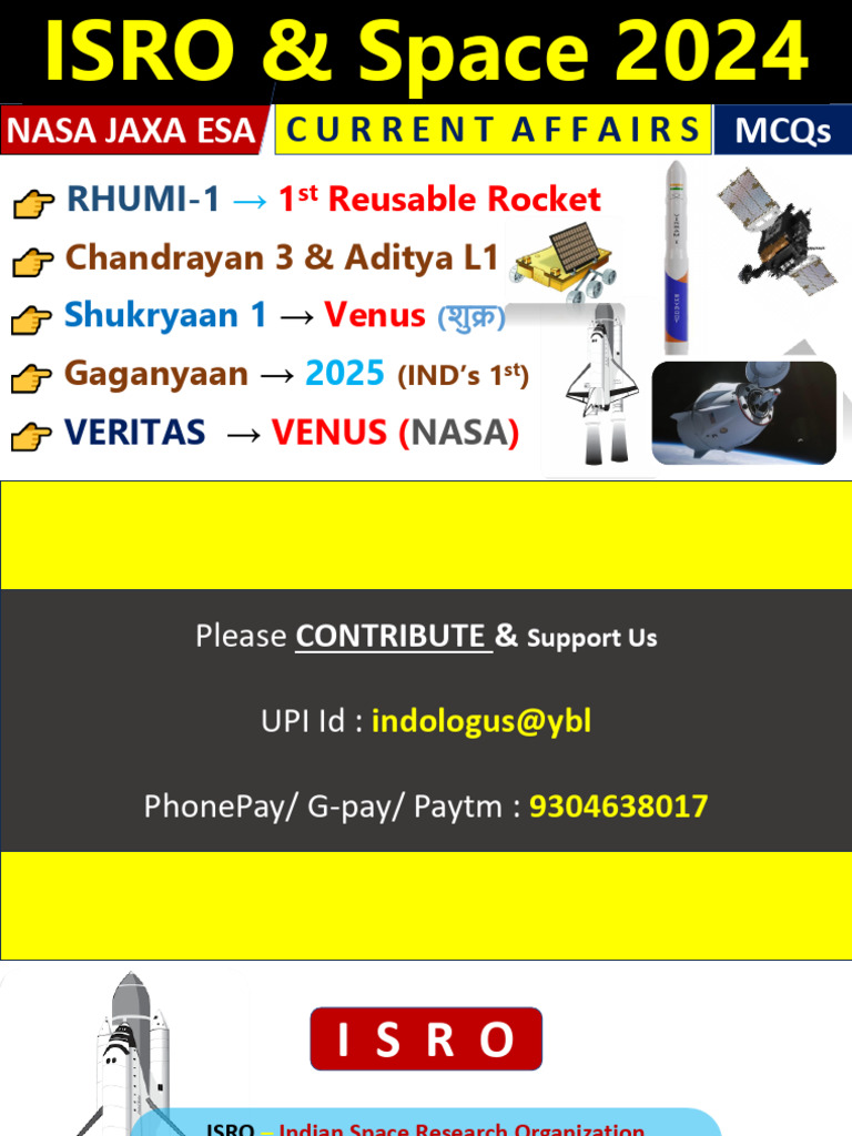 Isro and Space 2024 CA (2023 R) | PDF | Solar System | Astronautics
