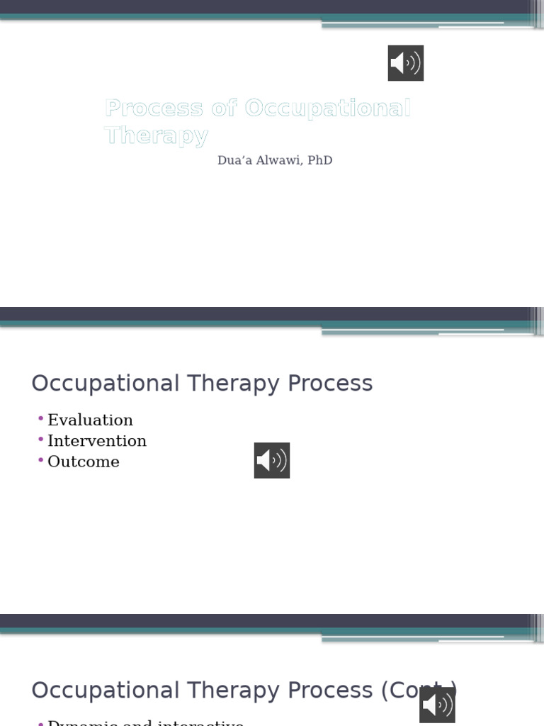 OT Process Evaluation Recorded | PDF | Validity (Statistics ...