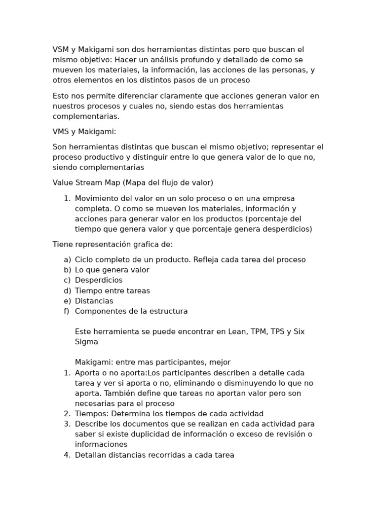 Makigami: Análisis detallado de procesos | PDF