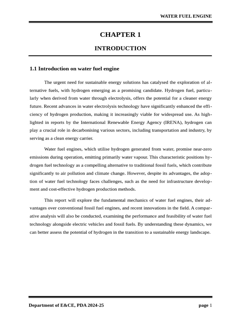 Water Fuel Engine Copy 2 | PDF | Engines | Anode