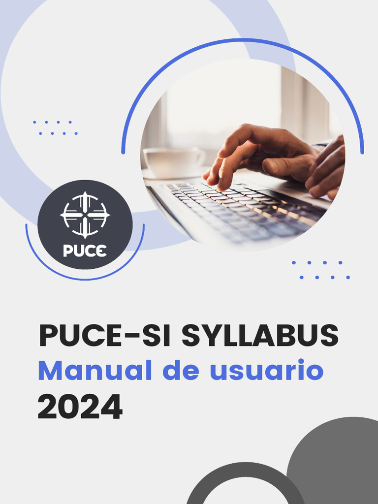 Manual de Usuario PUCE-SI SYLLABUS | PDF | Software | Informática