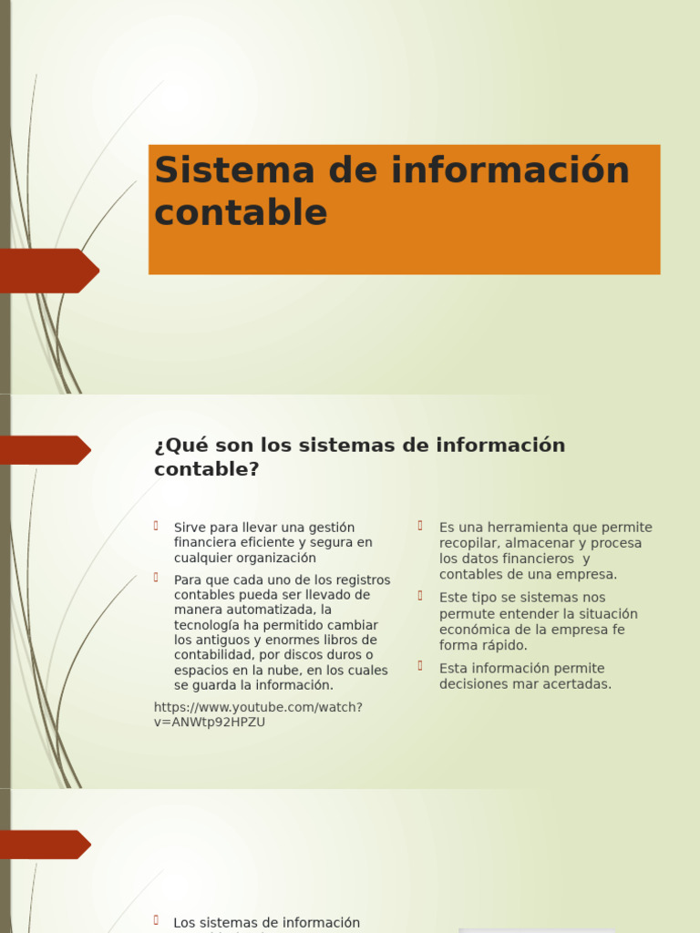 Sistema de Información Contable | PDF | Contabilidad | Business