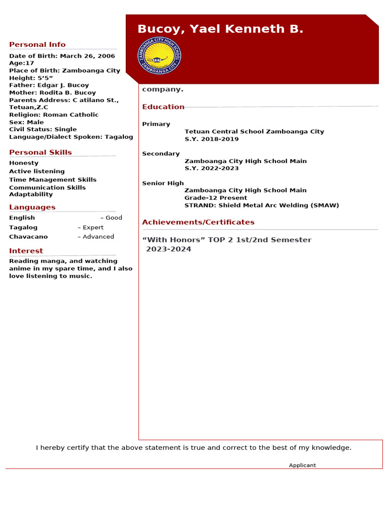 Yael Resume | PDF | Wellness
