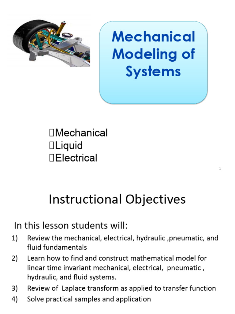 Modeling of Ohysical Systems | PDF | Torque | Force