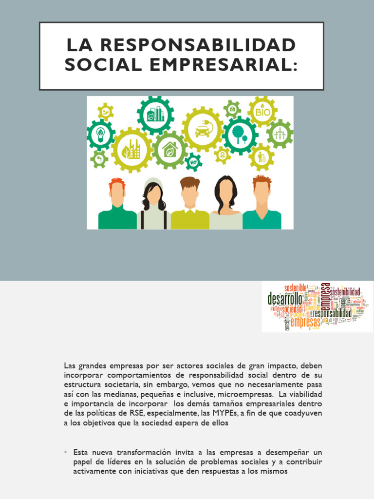 La Responsabilidad Social Empresarial | PDF | Responsabilidad social corporativa | Business