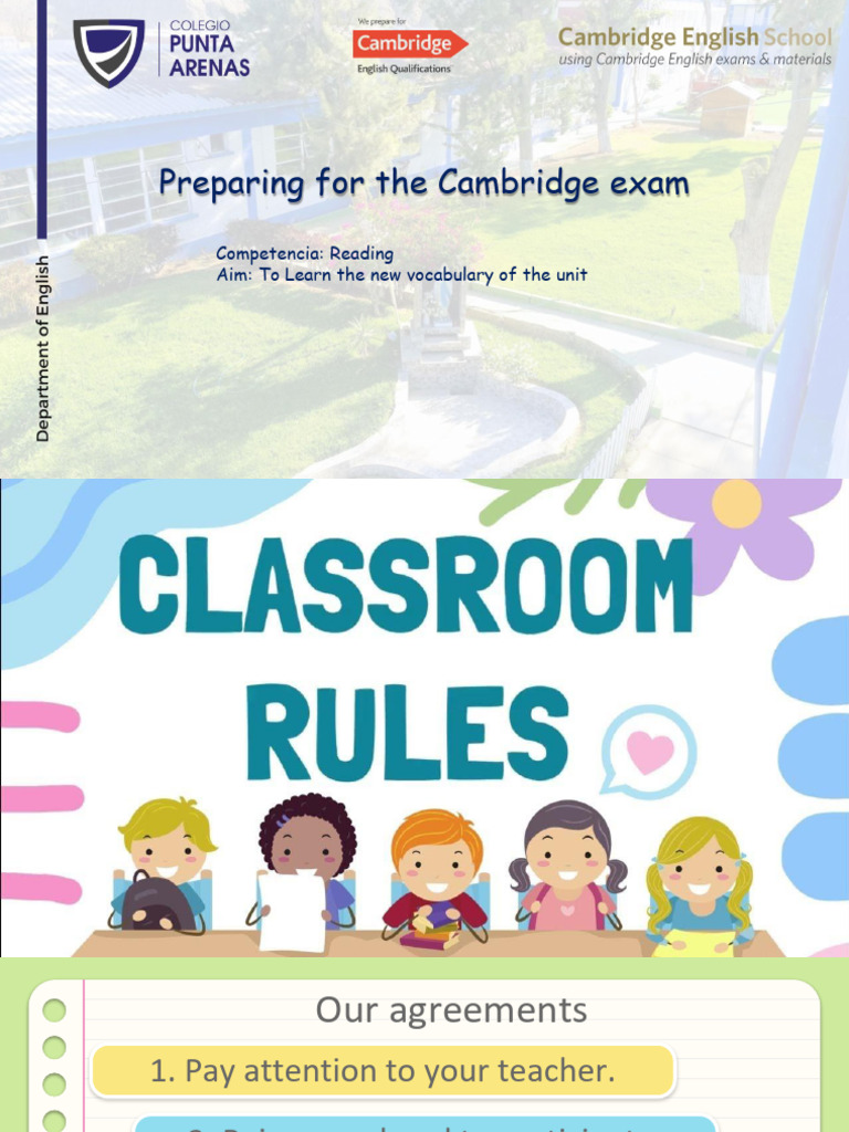 Class #7 - Preparing For The Cambridge Exam | PDF