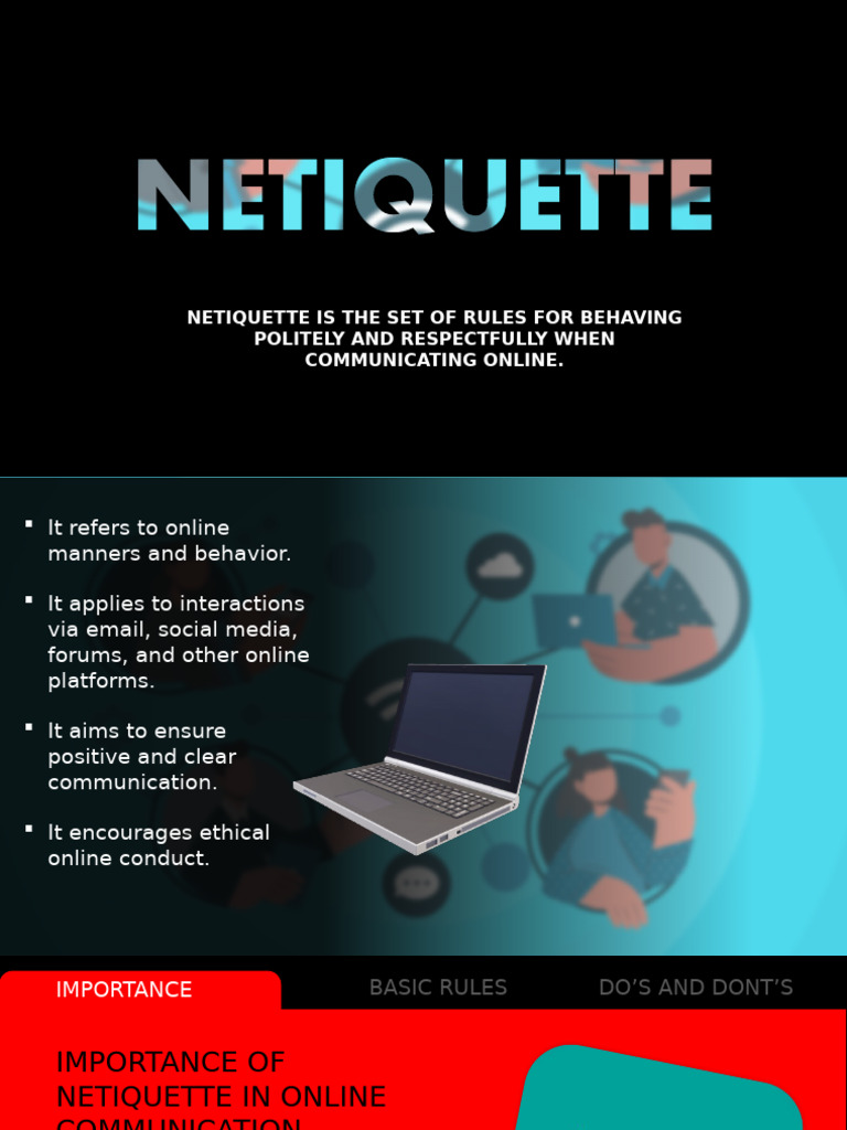 NETIQUETTE | PDF | Social Psychology | Communication
