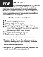 Salute Report | PDF | History