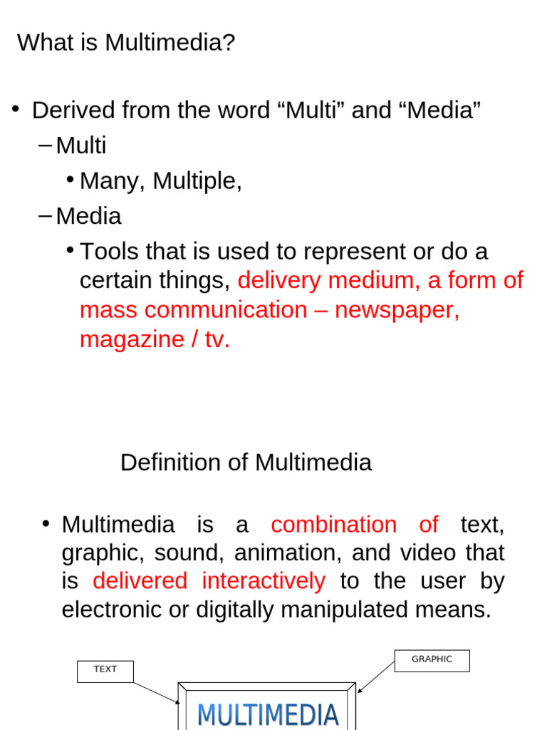 Multimedia | PDF | Multimedia | Graphics