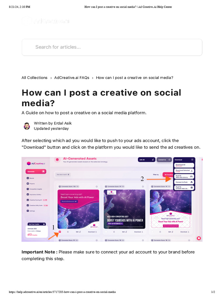 Posting Creatives on Social Media | PDF | Business | Art