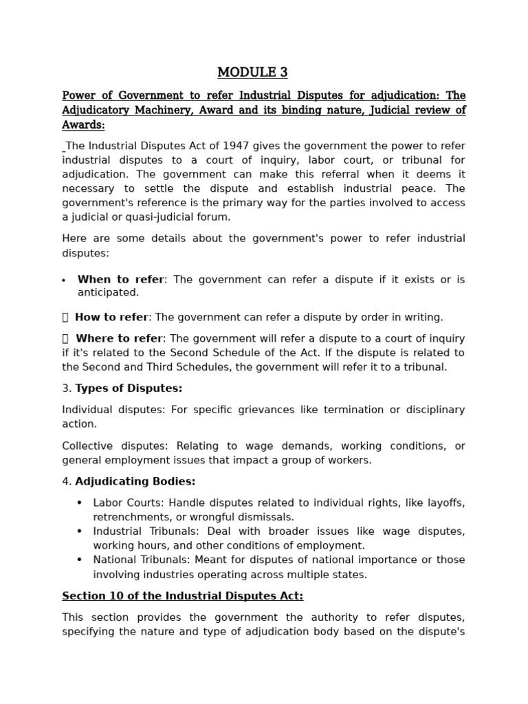 BSA NOTES | PDF | Mediation | Arbitration