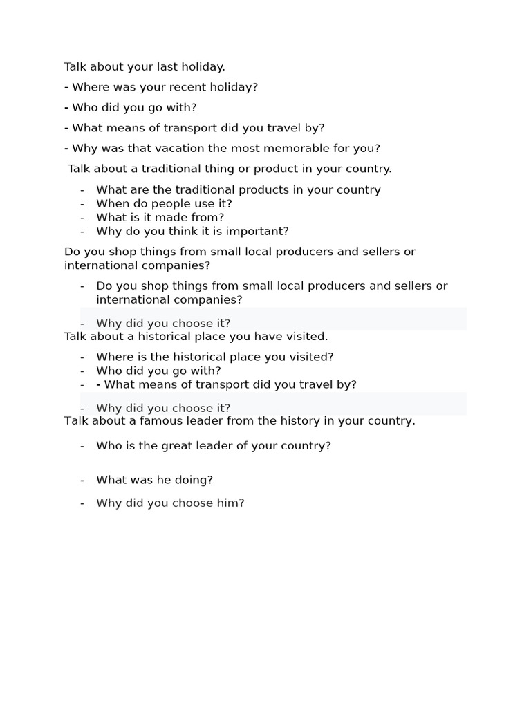 Memorable Holidays and Traditions | PDF