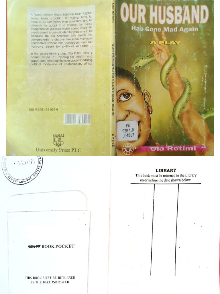 Our Husband Has Gone Mad Again Ola Rotimi Shared by ArtHut | PDF