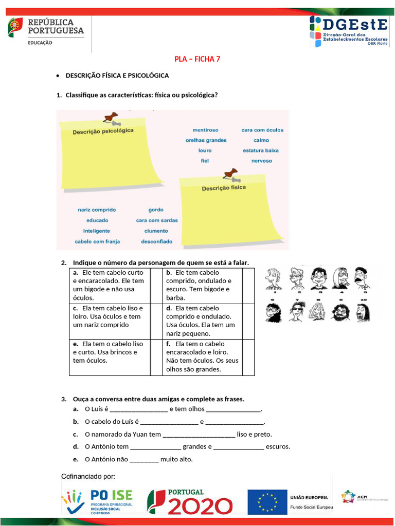 PFOL Ficha 7 | PDF | Casa e Jardim