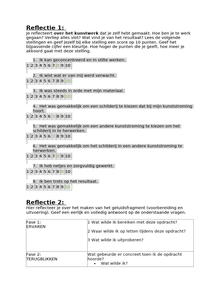 Copie de Copie de Copie de Reflectie | PDF