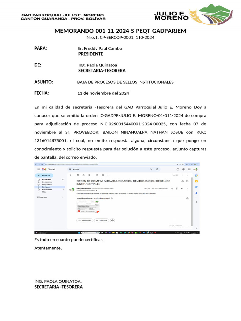 Nuevo Documento para Subir Proceso | PDF