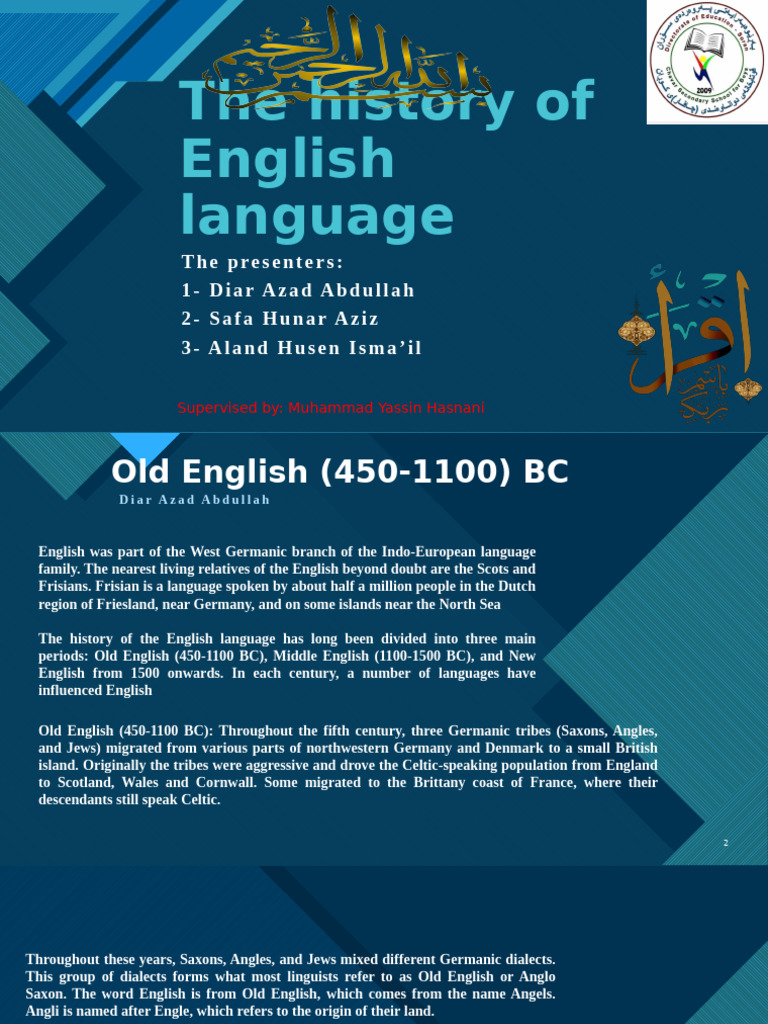 History of the English Language | PDF | English Language | Celts