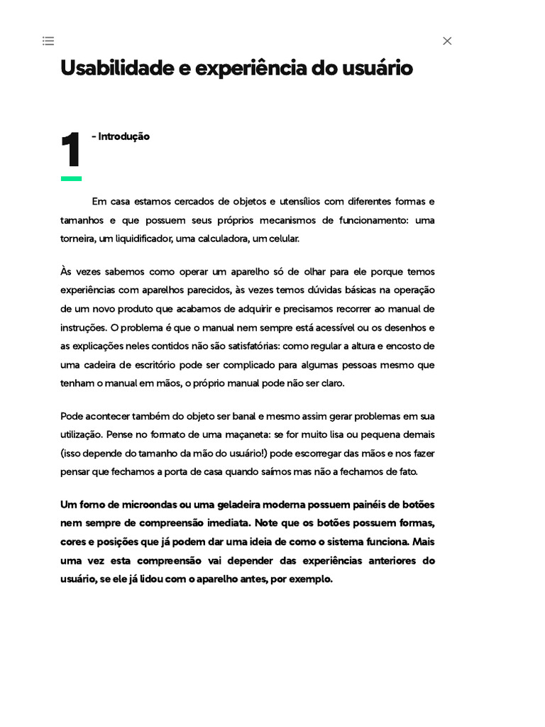 Aula 13 - Usabilidade e Experiência Do Usuário | PDF | Usabilidade | Informática