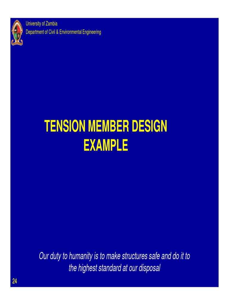 CEE 5222 Design of Steel Structures - Week 2 Examples | PDF | Technology & Engineering