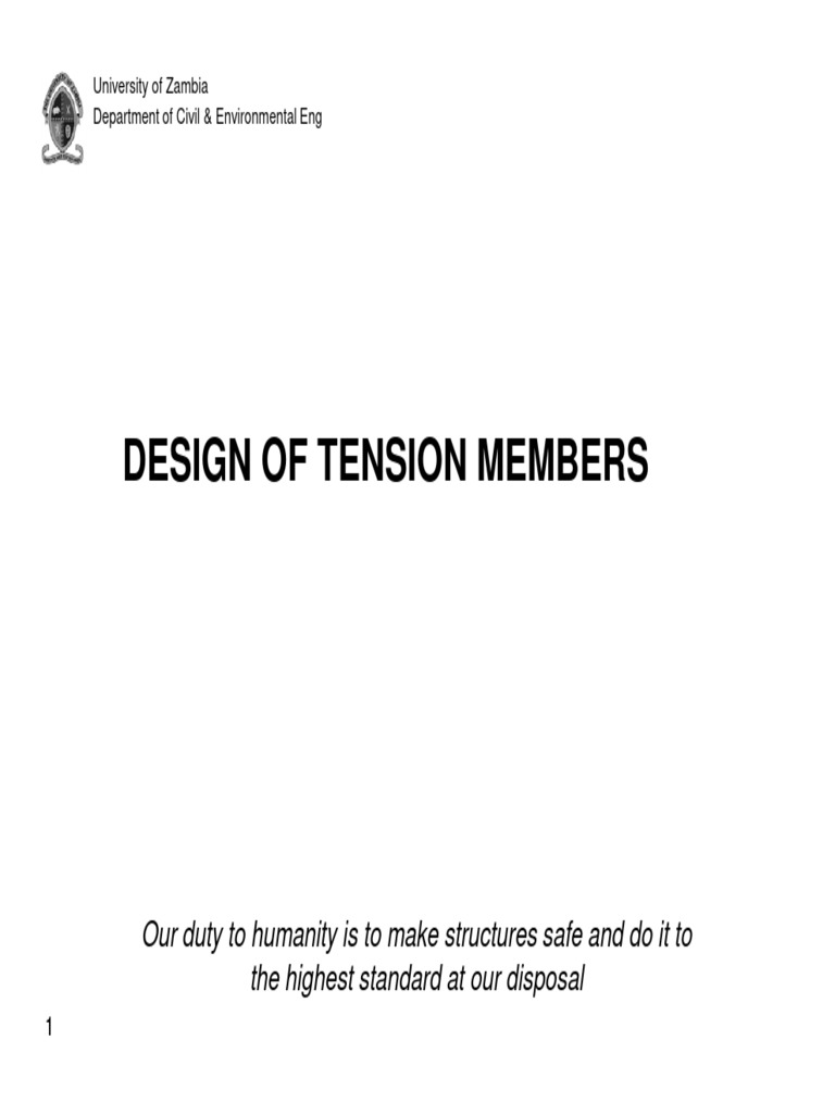 CEE 5222 Design of Steel Structures - Week 2 Handout Grayscale | PDF ...