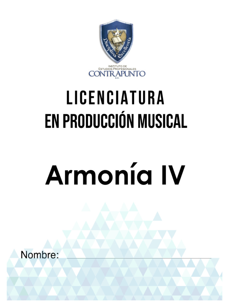 Armonía Iv LPM | PDF