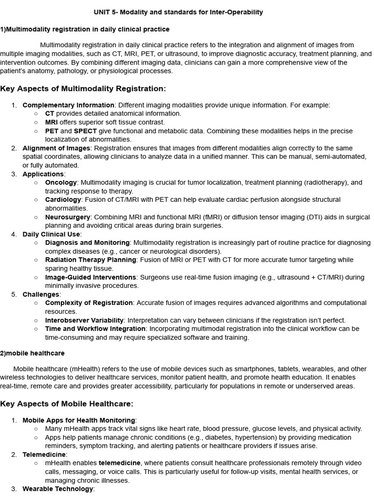 AHHC UNIT 5 | PDF | Medical Imaging | Computer Security AHHC UNIT 5 | PDF | Medical Imaging | Computer Security