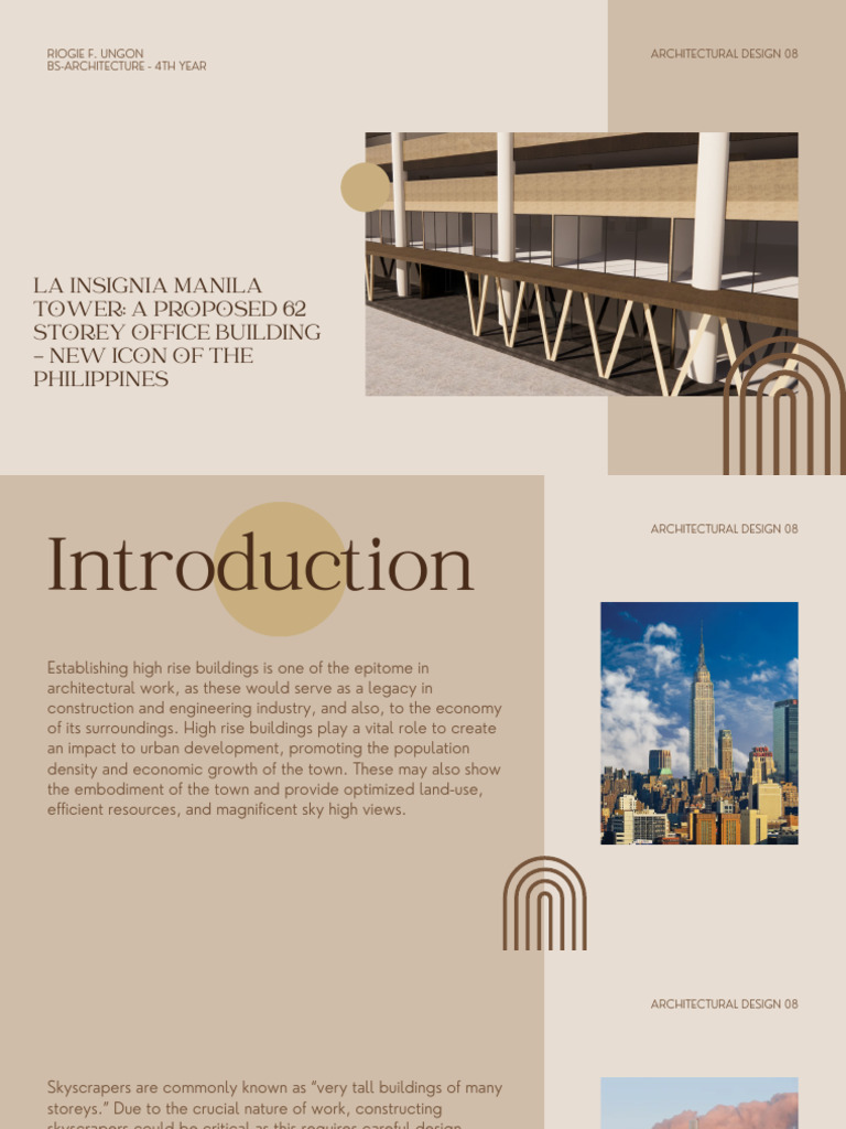 La Insignia Manila Tower Design Overview | PDF | Manila | Philippines